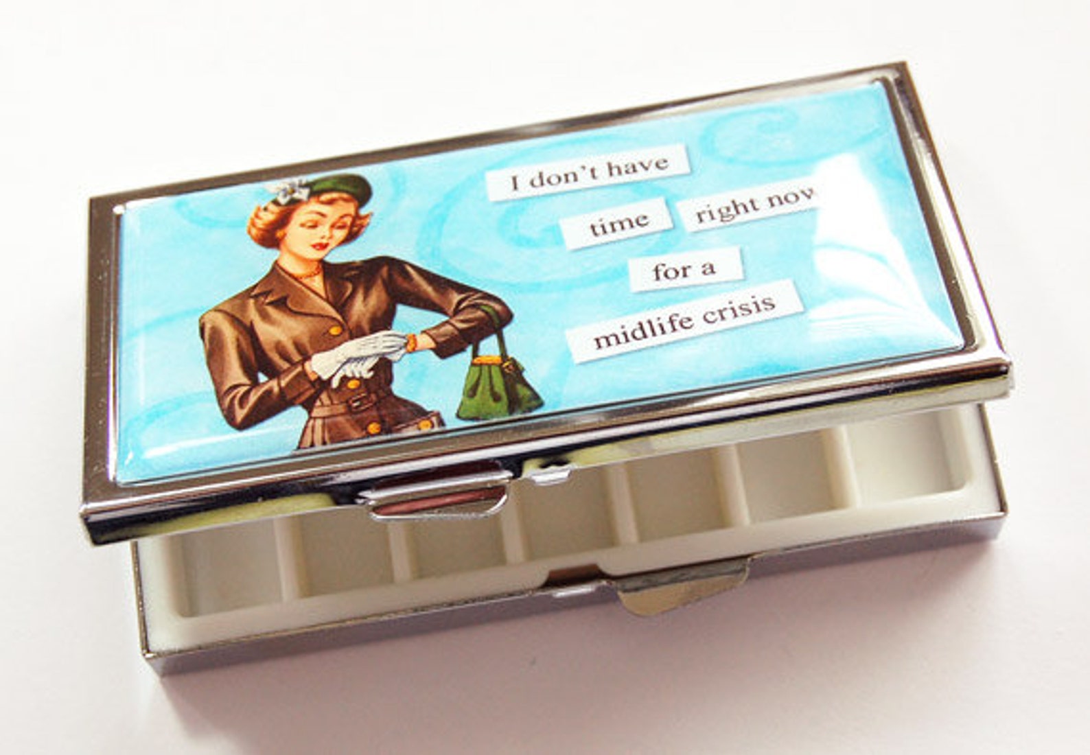 Pill Box Pill Case Funny Pill Case Funny Saying 7 Day 7 - Etsy