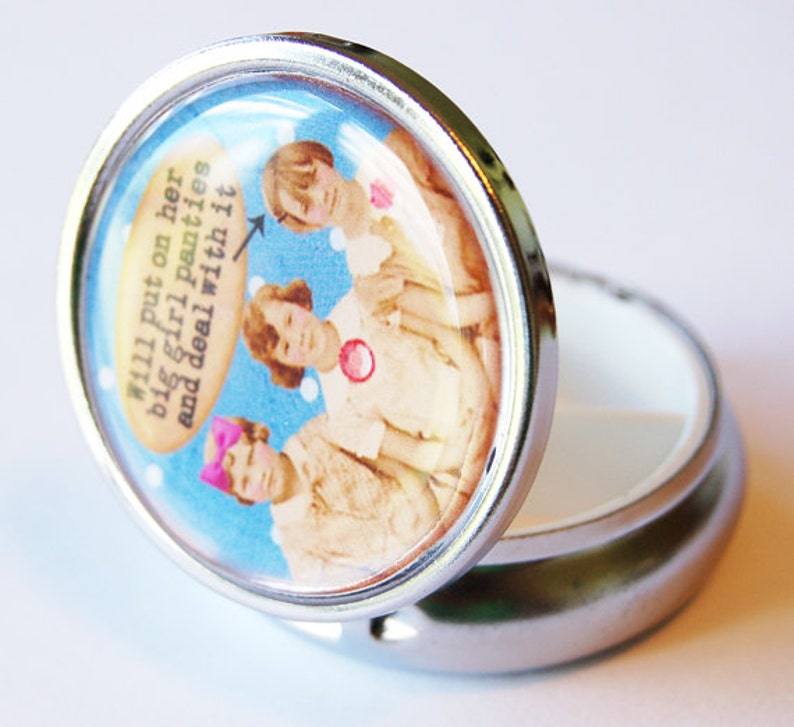 Funny Pill Box Pill Case Pill Container Mint Case Humor - Etsy