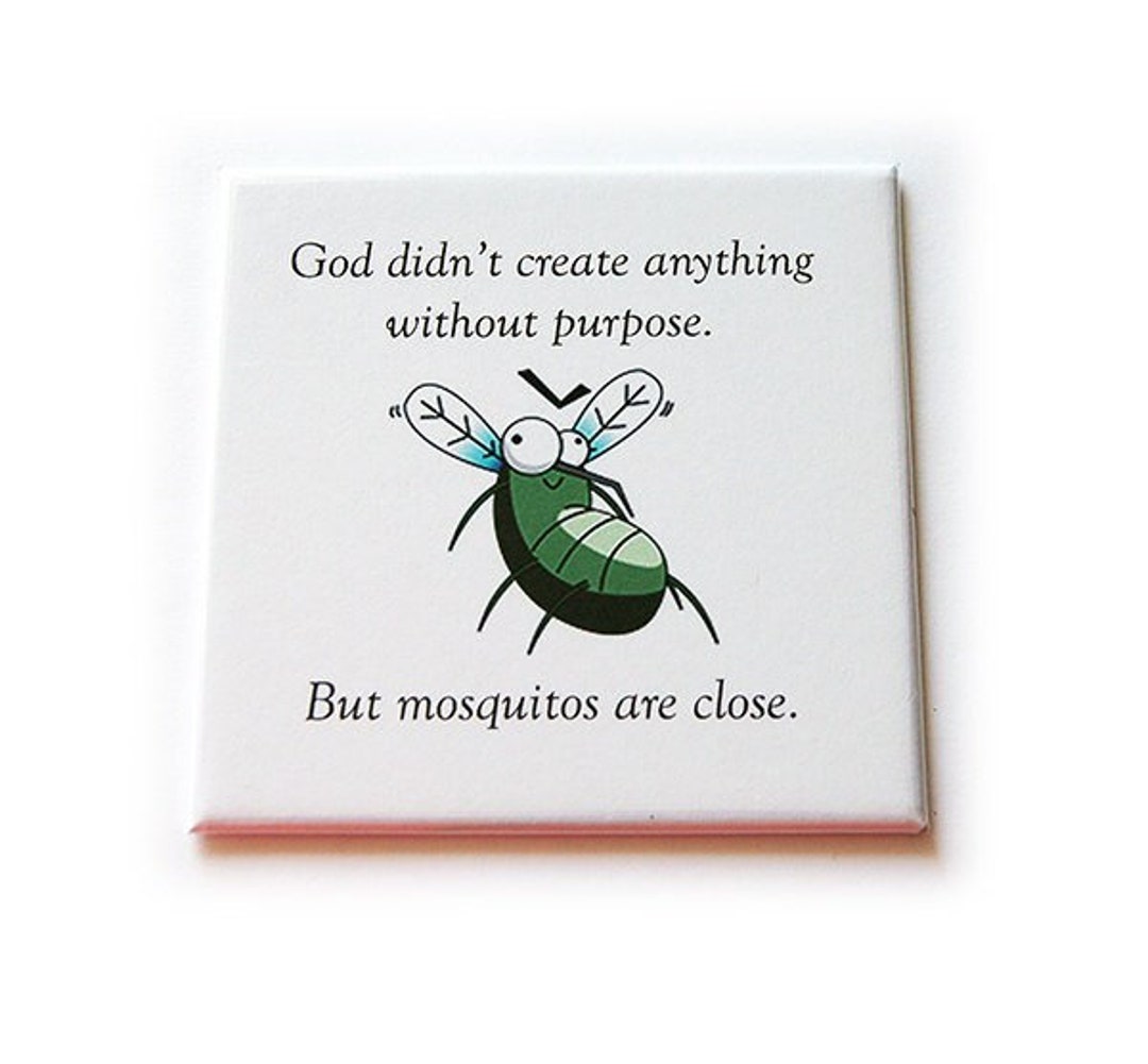 Funny Magnet, Mosquito Magnet, Fridge Magnet, Humor, Funny Saying, Hate ...