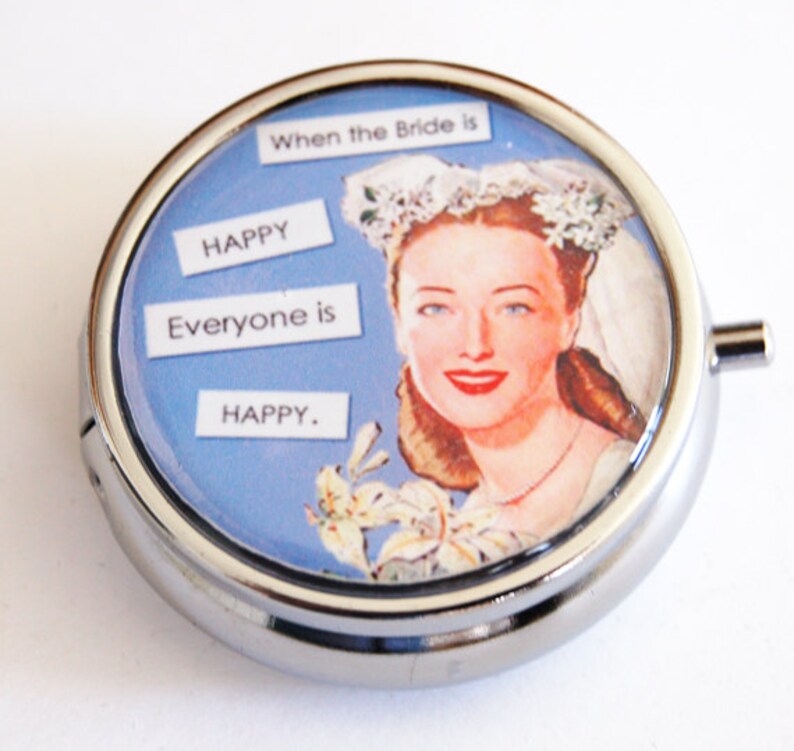 Bride Pill Case Gift for Bride Wedding Shower Bridal - Etsy