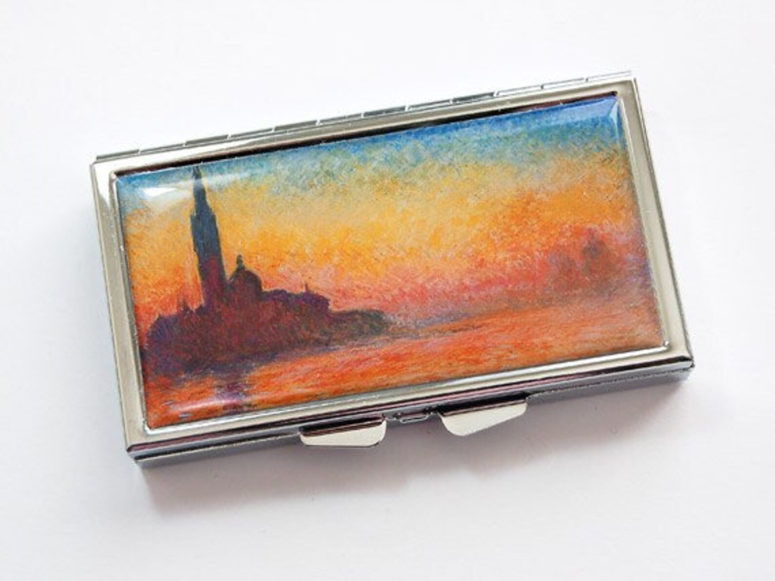 Monet Pill Box, Pill Case, Pill Box, Monet, 7 Day, 7 Sections, Fine Art ...