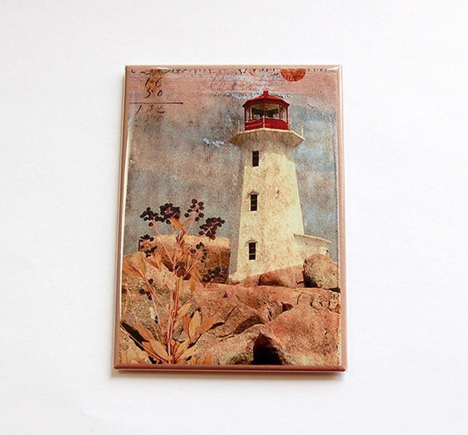 Lighthouse Magnet Magnet Fridge Magnet Large Magnet - Etsy