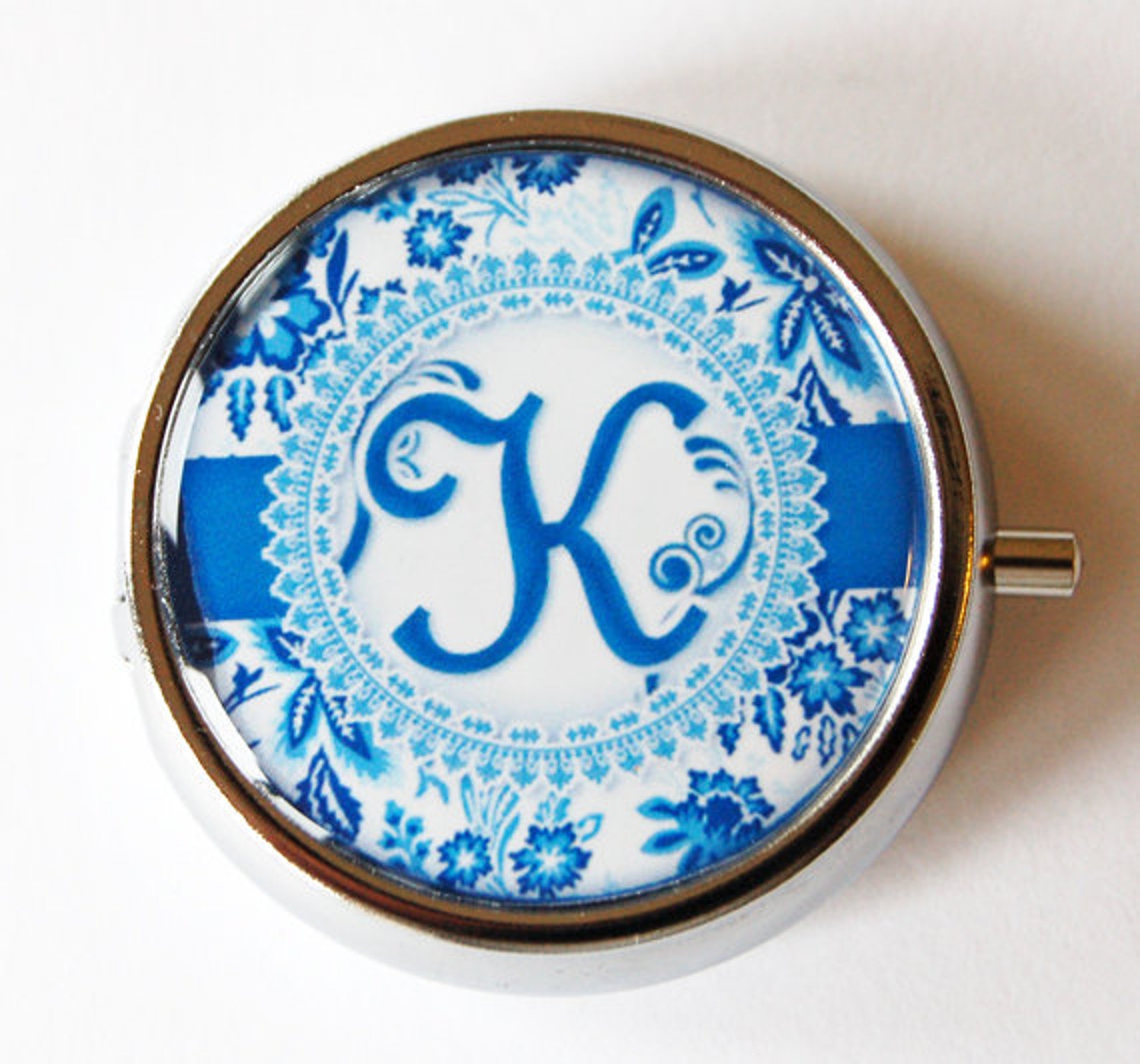 Custom Personalized Monogram Pill Box Pill Case Case - Etsy