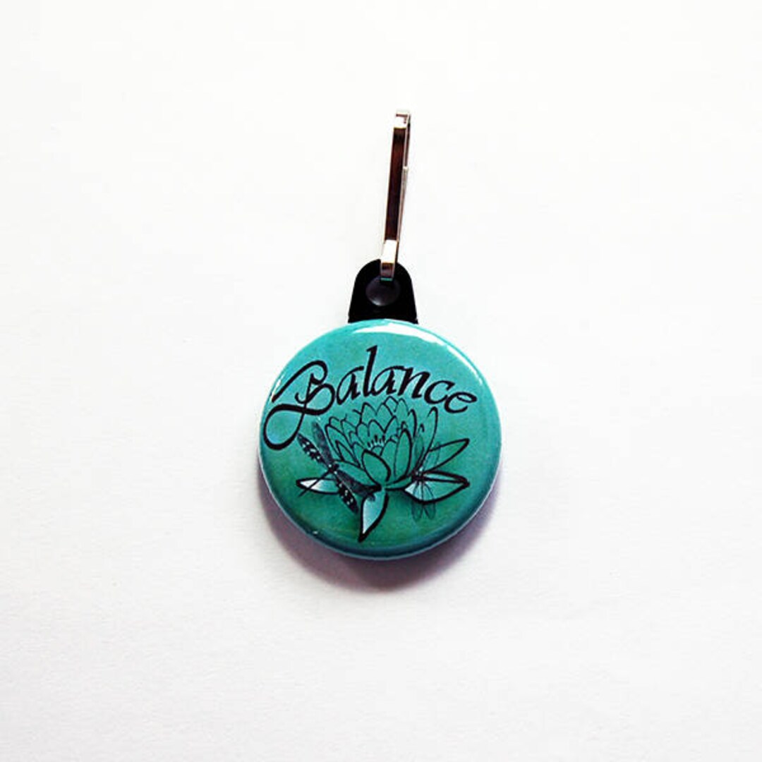 Balance Zipper Pull, Zipper Charm, Zipper Pull, Purse Charm, Balance ...
