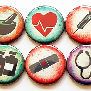 Pharmacy Magnets, Medical Magnets, Nurse Magnets, Button Magnets ...