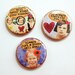 Funny Magnets, Gift for Friend, Magnets, Button Magnets, Locker Magnets ...
