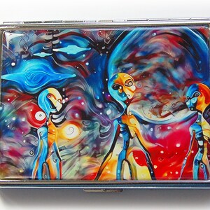 Fantasy Alien Cigarette Case, Sci Fi Space Slim Cigarette Case 9991S - Etsy