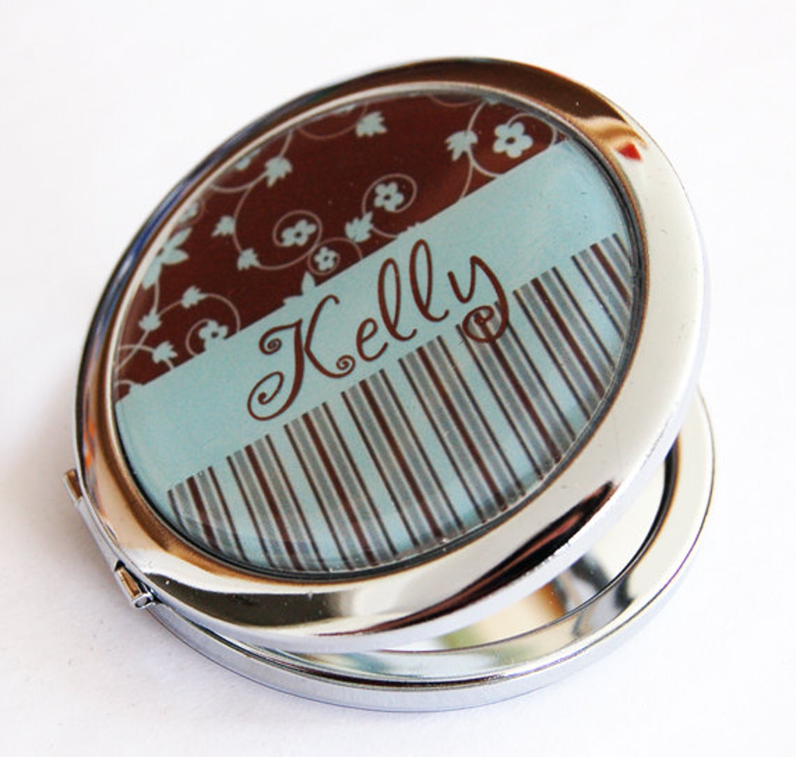 Custom Compact Mirror Personalized Compact Mirror - Etsy