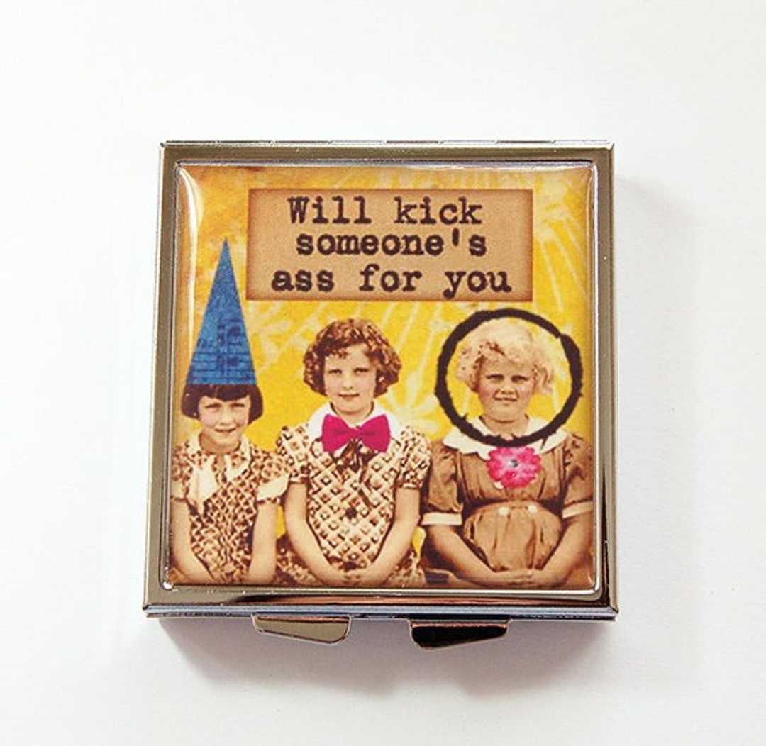 Funny Pill Case, Funny Pill Box, Pill Case, Pill Box, Girlfriend Pill ...