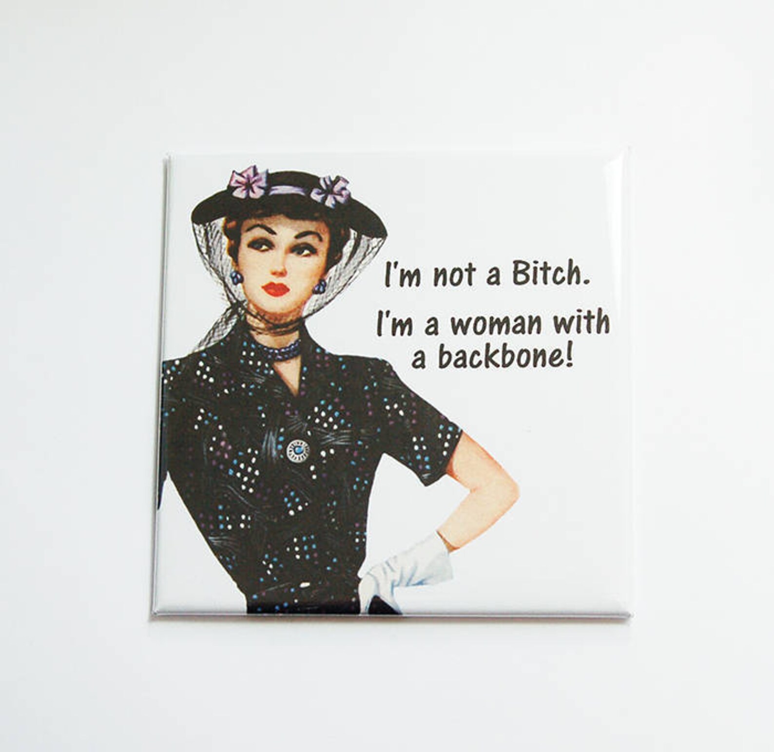 Strong Women Magnet Funny Magnet Humor Fridge Magnet Gift - Etsy