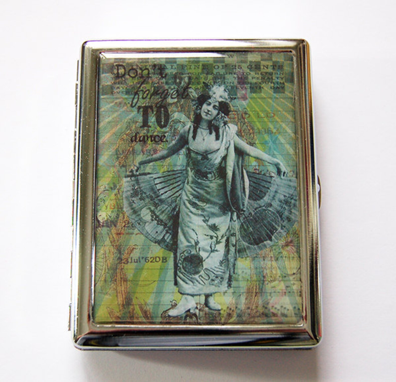 Metal Cigarette Case Cigarette Case Cigarette Box Green - Etsy