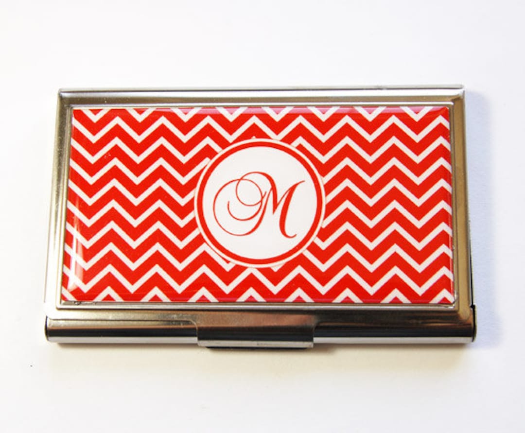 Monogram Business Card Case, Business Cards, Monogram Case ...