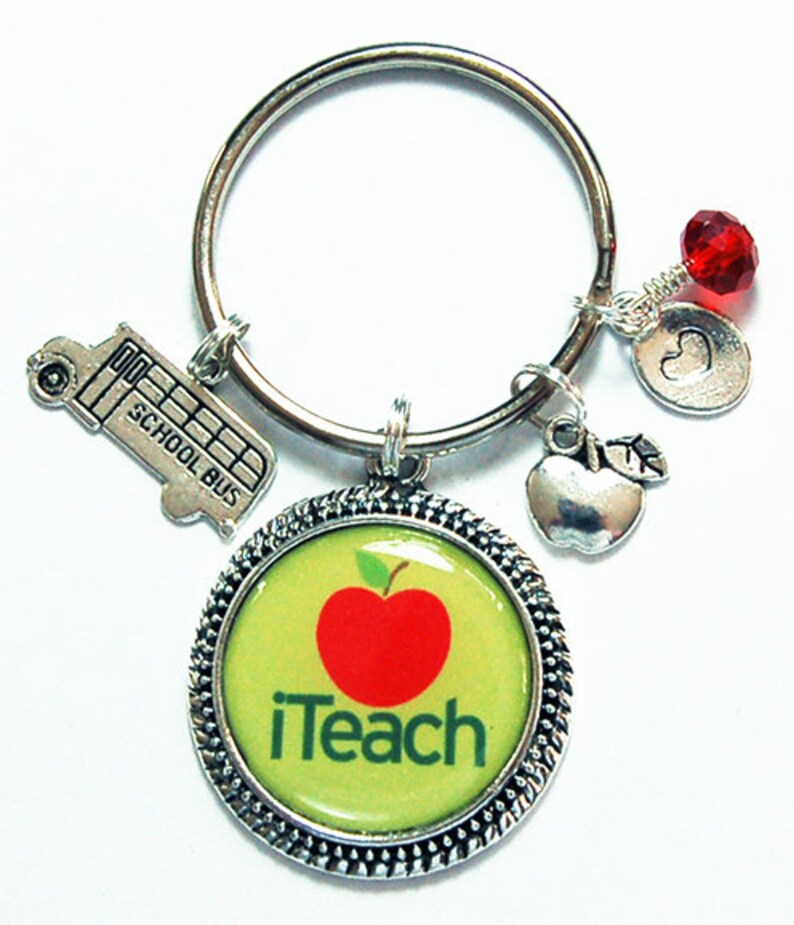 ITeach Keyring Gift for Teacher Teacher Keychain Keychain | Etsy