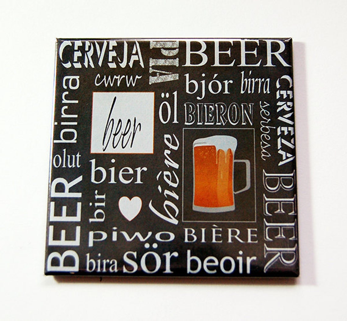 Beer Magnet Fridge Magnet Magnet Beer Fridge Magnet Locker - Etsy