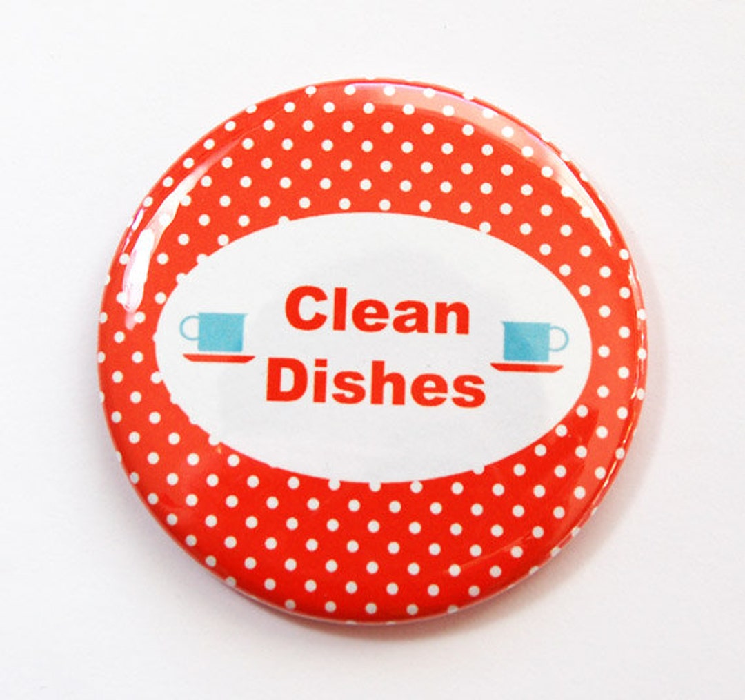 Dishwasher Magnet, Clean Dishes, Clean Dishes Magnet, Dirty Dishes ...