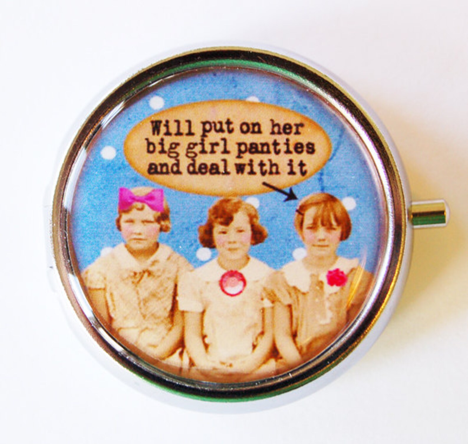 Funny Pill Box Pill Case Pill Container Mint Case Humor - Etsy