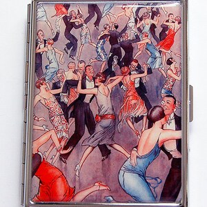 Retro Cigarette Case 1920s Flappers Dancing Slim Cigarette - Etsy
