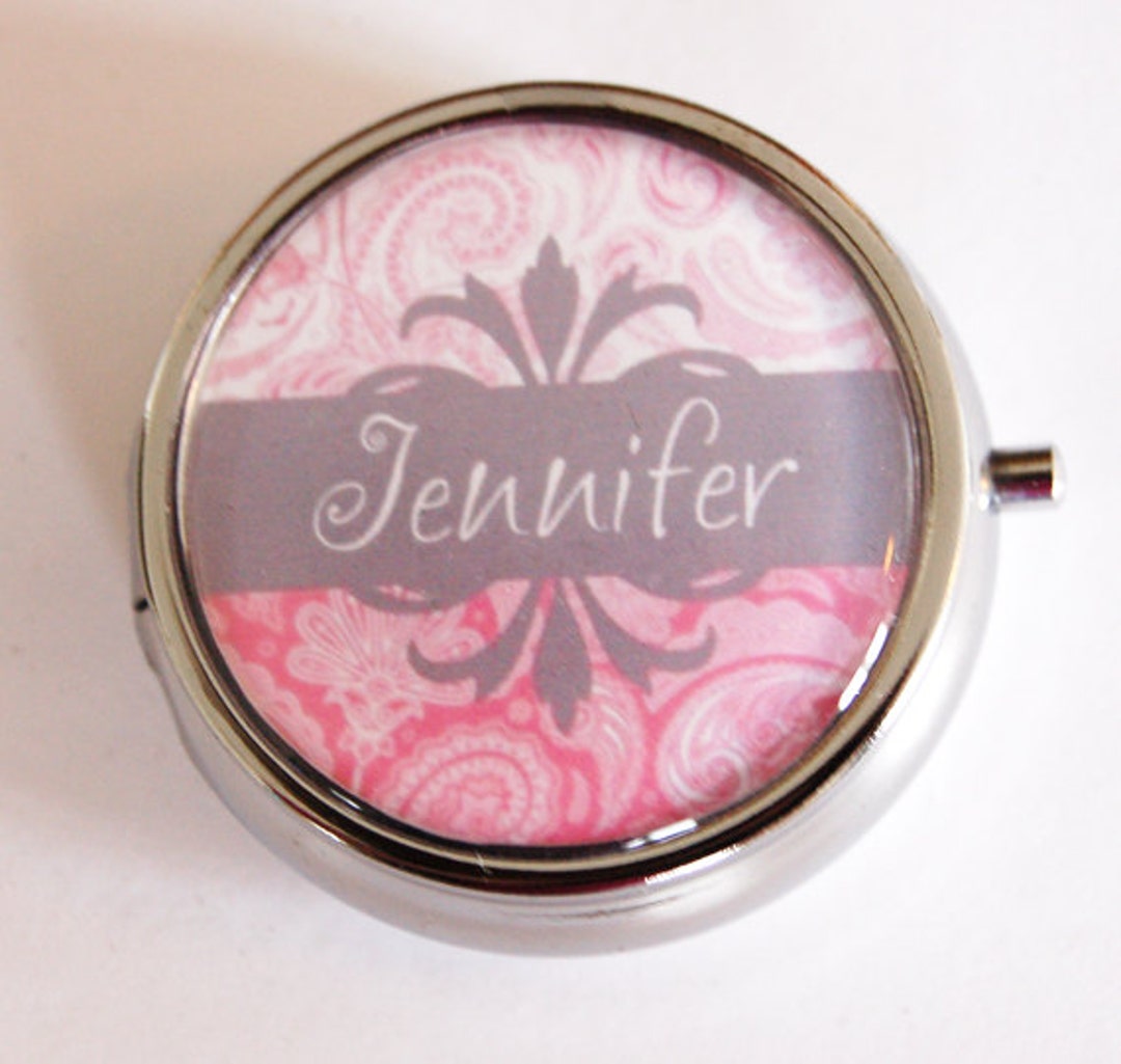 Personalized, Custom Pill Case, Custom Pill Box, Pill Box, Pill Case ...