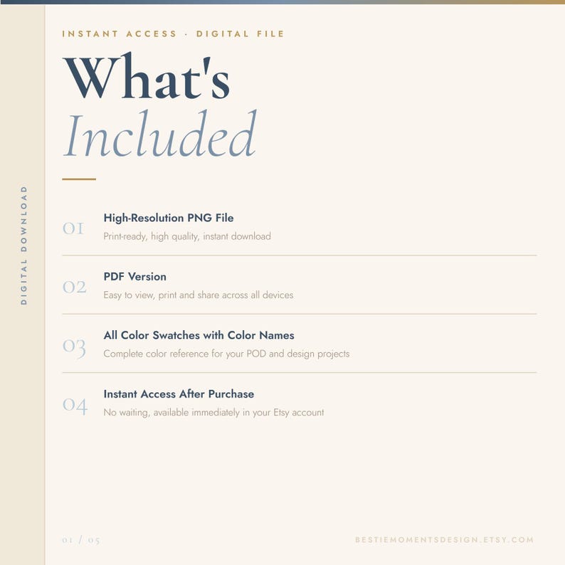 Comfort Colors® 1717 Color Chart Digital Download | Printable Color ...