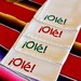 PIZZA PIZZA PIZZA Cloth Napkins Screened on White Cotton Blend Napkins ...