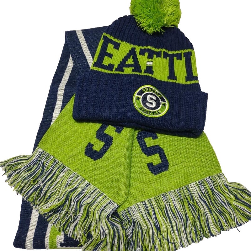 Seahawks Scarf - Etsy