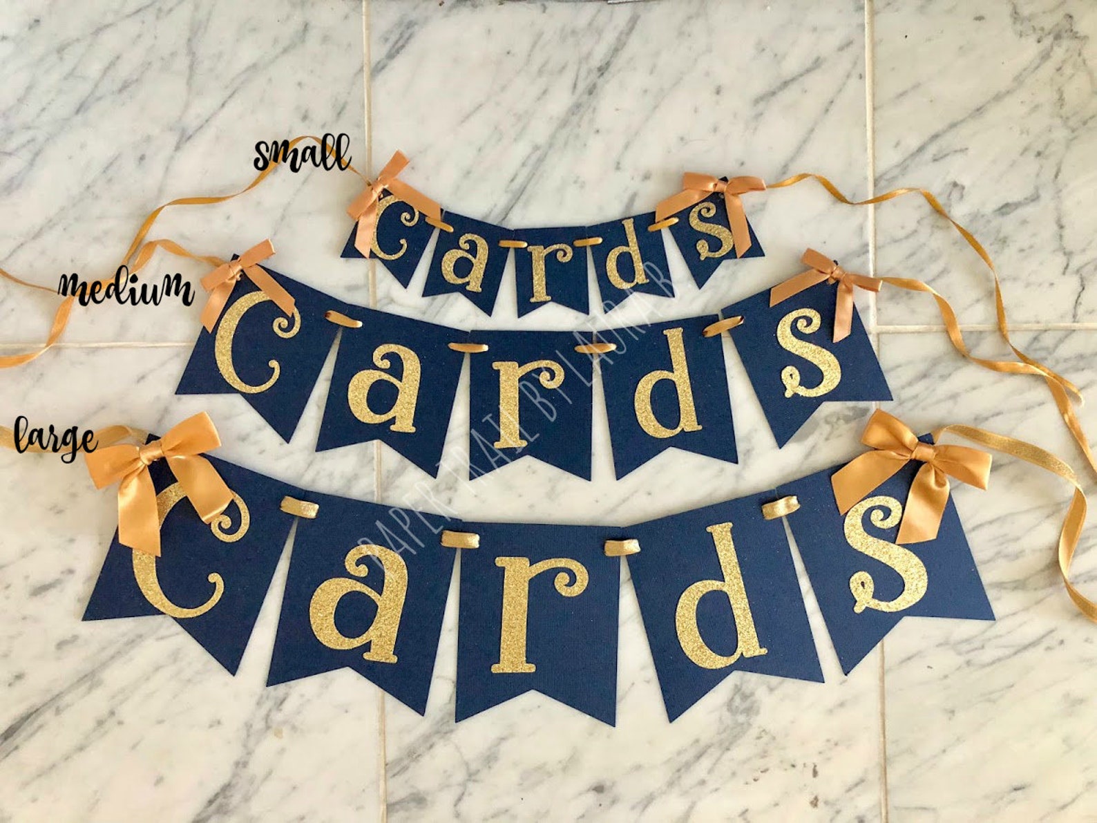 Cards Banner Sign in Black and Gold for Graduation Party. - Etsy
