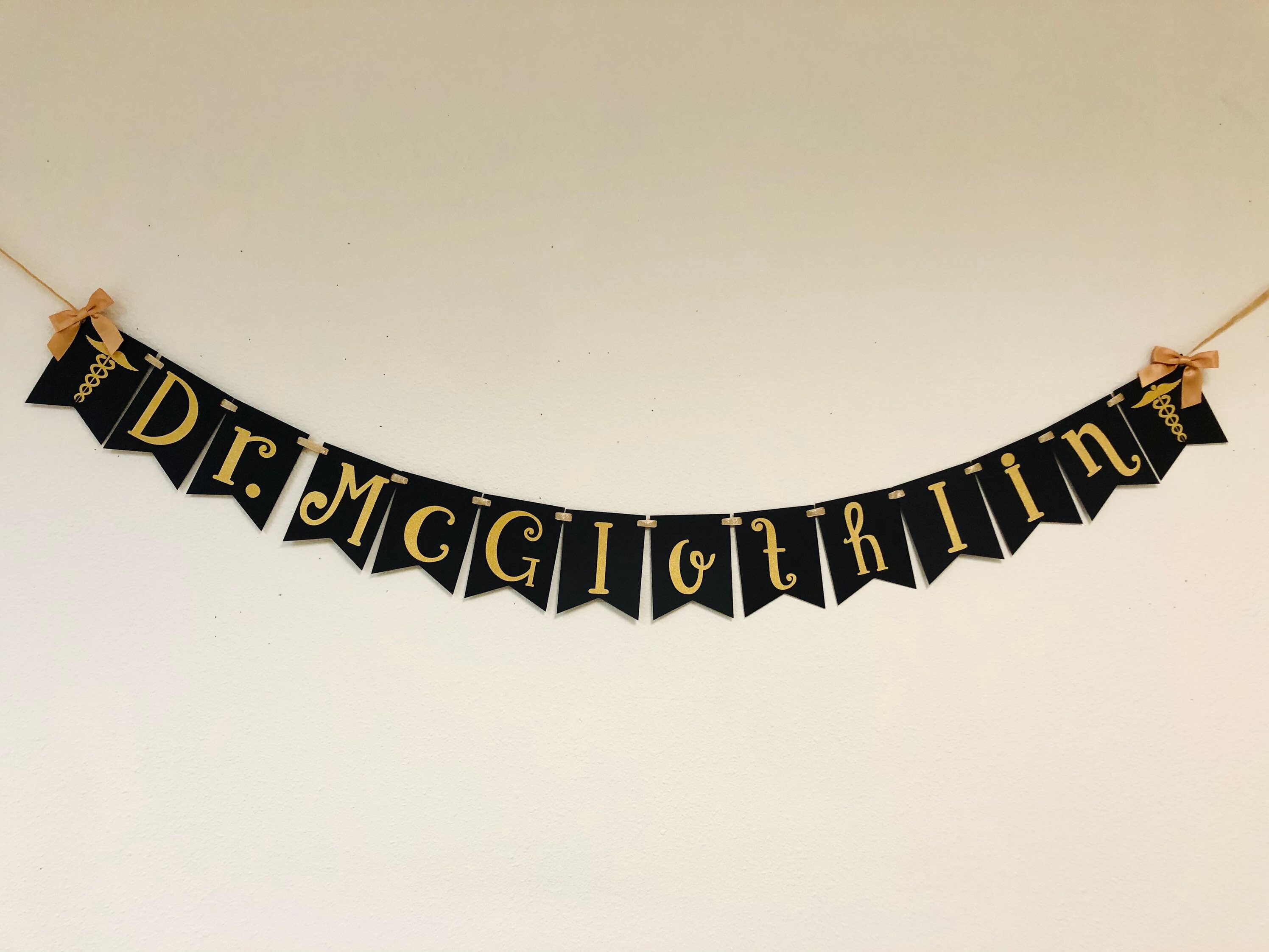Congratulations Future Doctor Custom Name Banner. Class of | Etsy