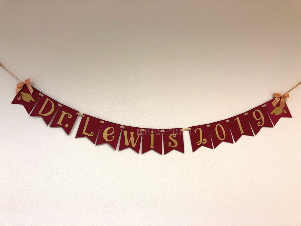 Congratulations Future Doctor Custom Name Banner. Class of - Etsy