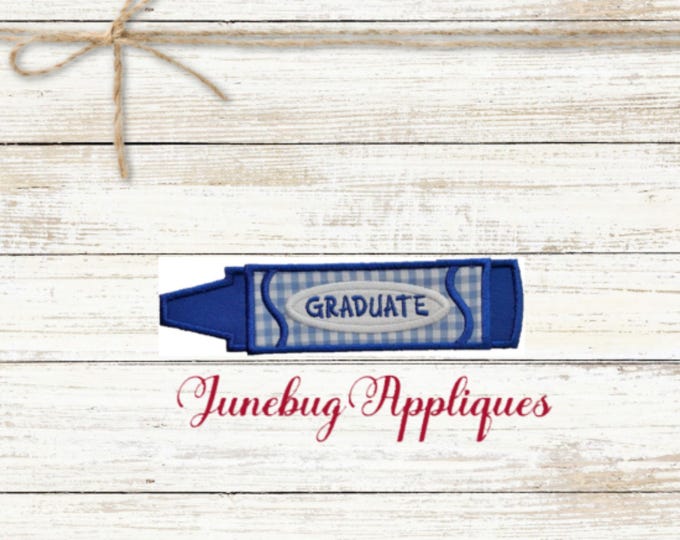 Iron-on Crayon Applique; Back to School Patch; 8 Colors; for Backpacks ...