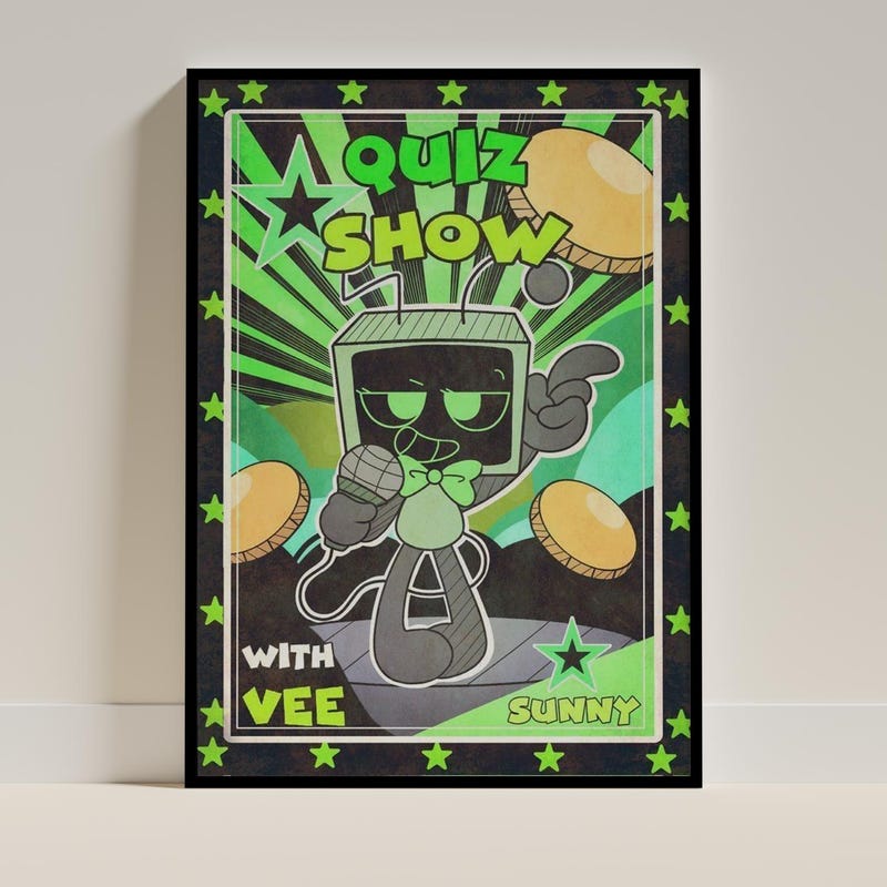 Dandy's World Vee Poster - Etsy