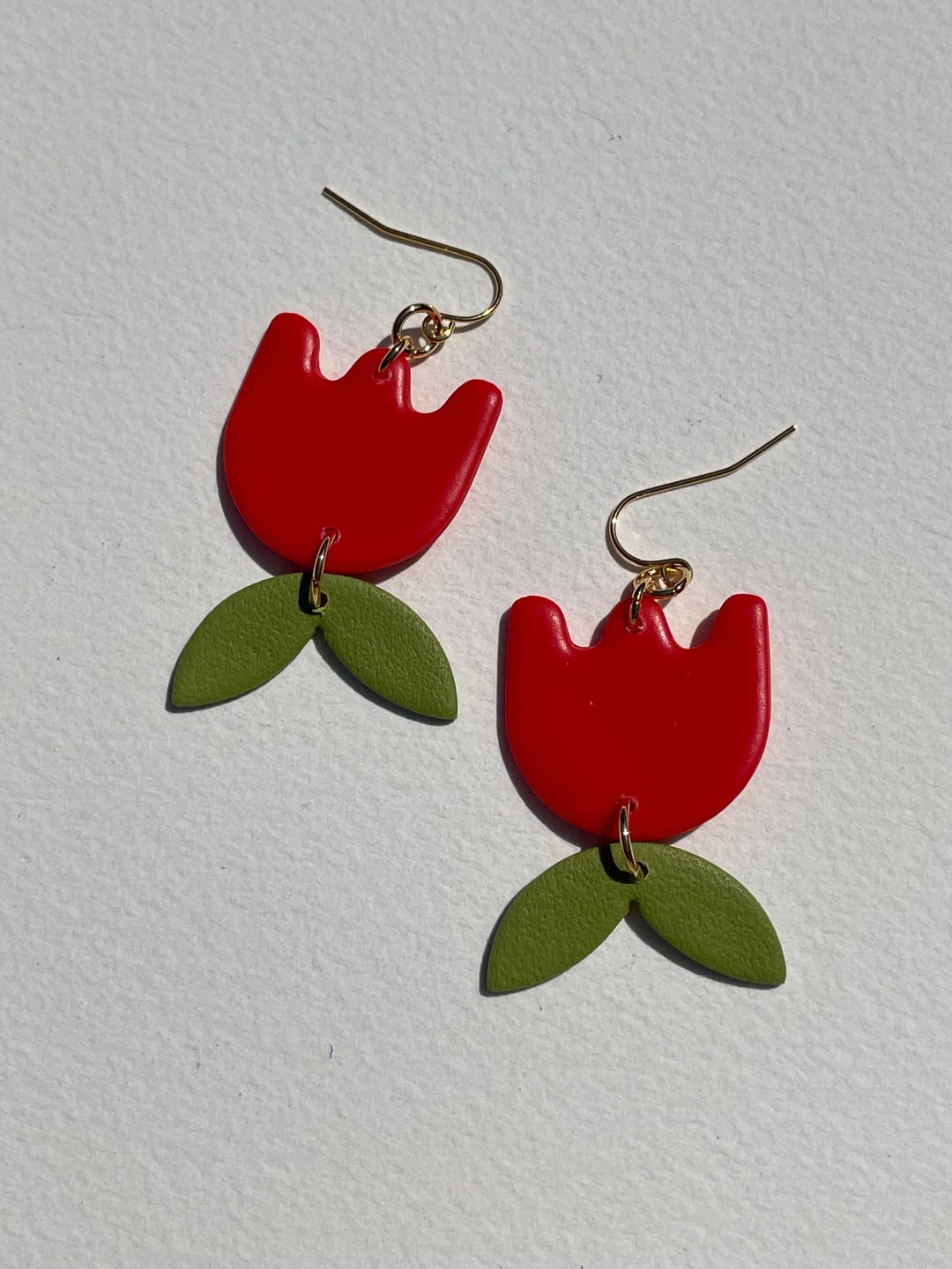 Basic Blooms - Red - Etsy