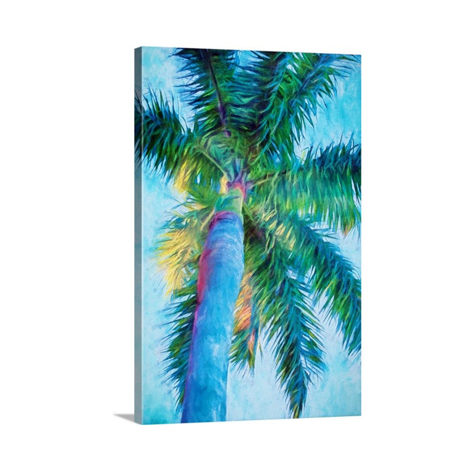 Gallery Wall Palm Art SET of TWO 20% OFF Palm Tree Art | Etsy