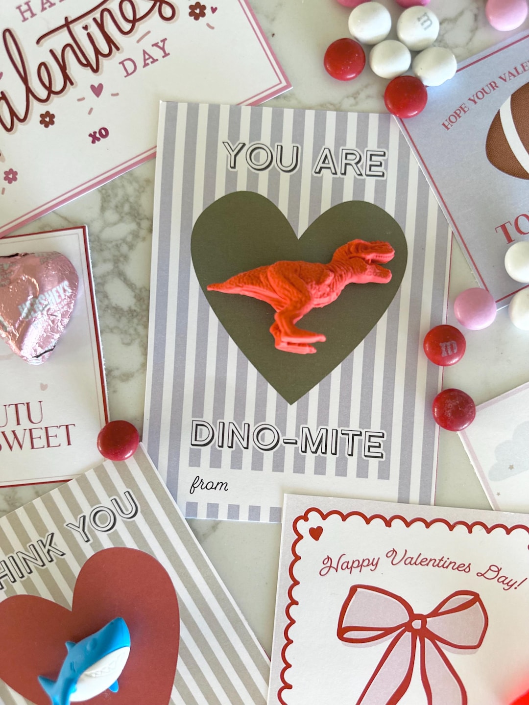 Dinosaur Valentines, Printable Kids Valentines, Little Boy Valentines ...