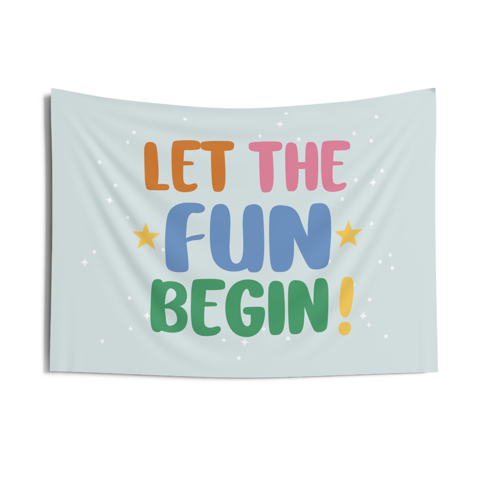 Party Tapestry, Schools Out Sign, Fun Sign, Colorful Bday Party Sign ...