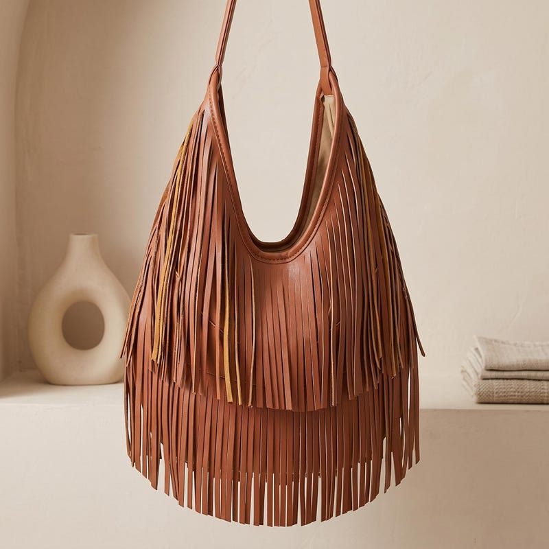 Fringe Handbag Vintage - Etsy