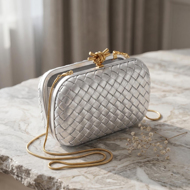 Gold Shell Clutch Bag - Etsy