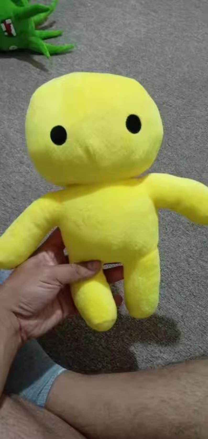 Woobbly Life Plush Toy, Yellow Character Plushie, Kawaii Stuffed Animal ...