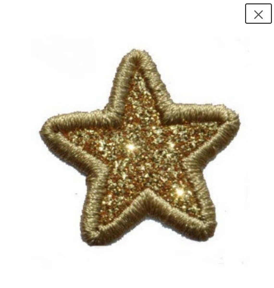 Star Miniature Glitter Sparkle Iron on Patch GL30 - Etsy