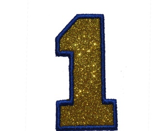 Varsity Number Patch - Etsy