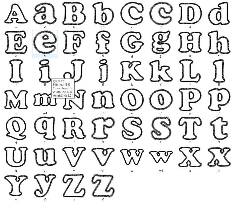 Cooper Font Sparkle Letter Patch Iron or Sew on Vinyl NO - Etsy