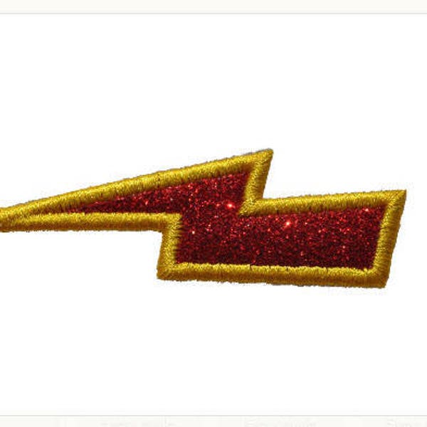 Lightning Bolt Patch - Etsy