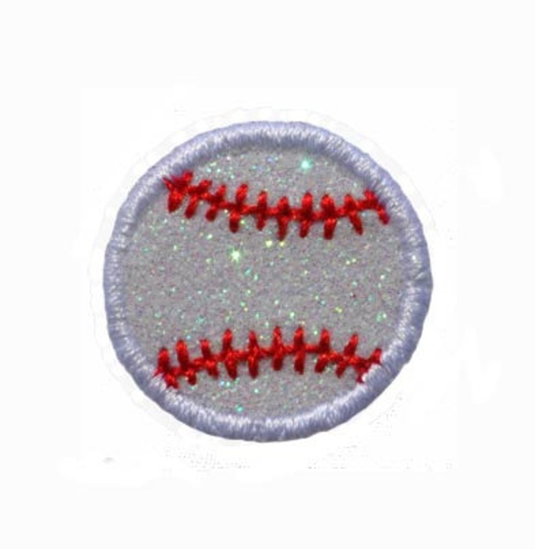 Softball Baseball 3 Inch Glitter Sparkle Iron on Patch! GL156 - Etsy
