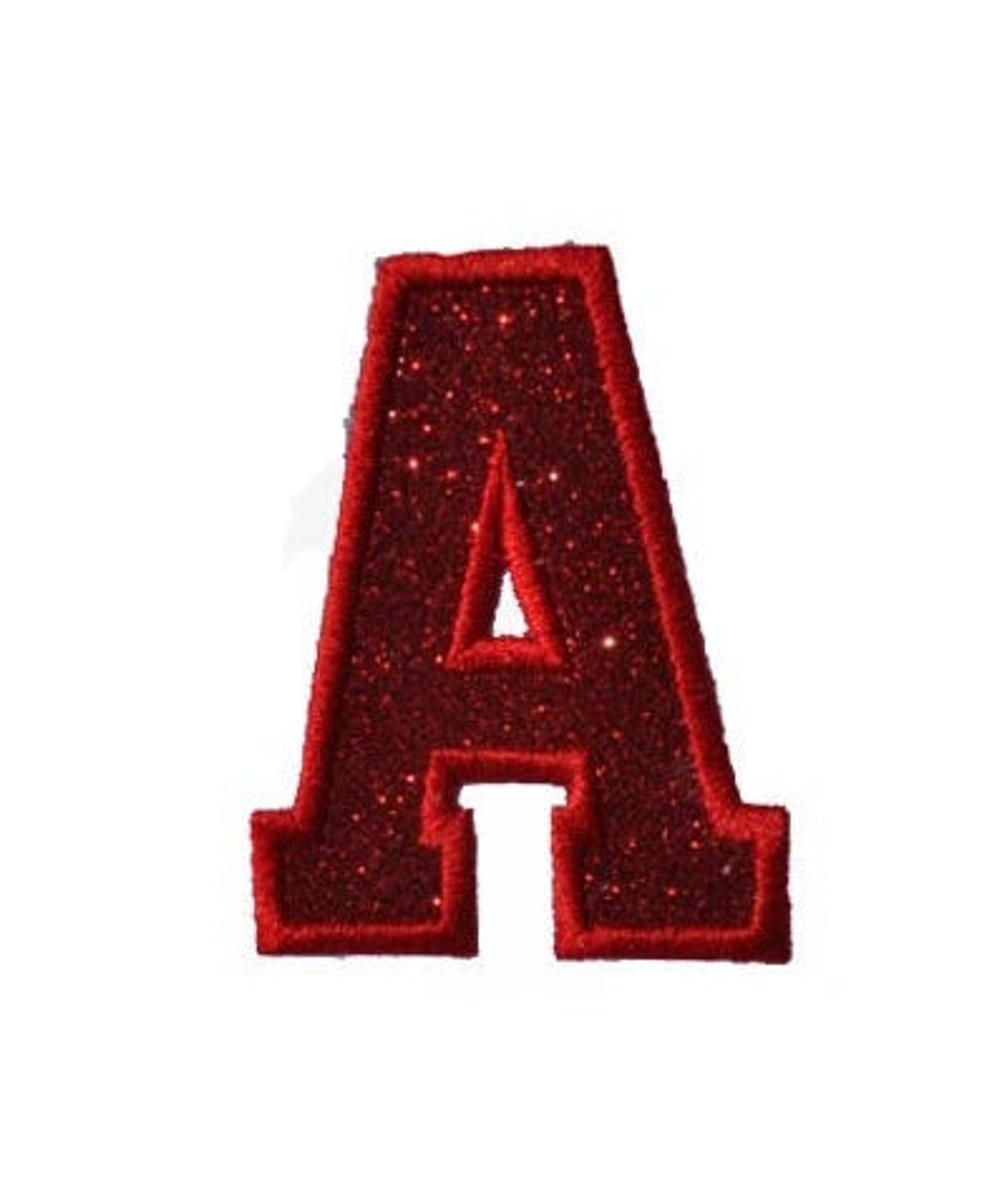 Glitter Letter Varsity Patches - Iron On, Sew on GL8 - Etsy