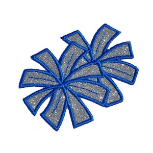 Pom Poms Cheerleader Glitter Patch Cheer Patch Bling Letterman - Etsy
