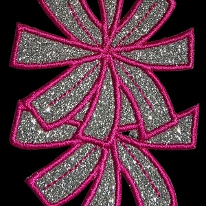 Pom Poms Cheerleader Glitter Patch Cheer Patch Bling Letterman Cheer Patch Glitter Patch Iron on ...