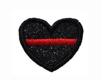 Thin Red Line Patch - Etsy