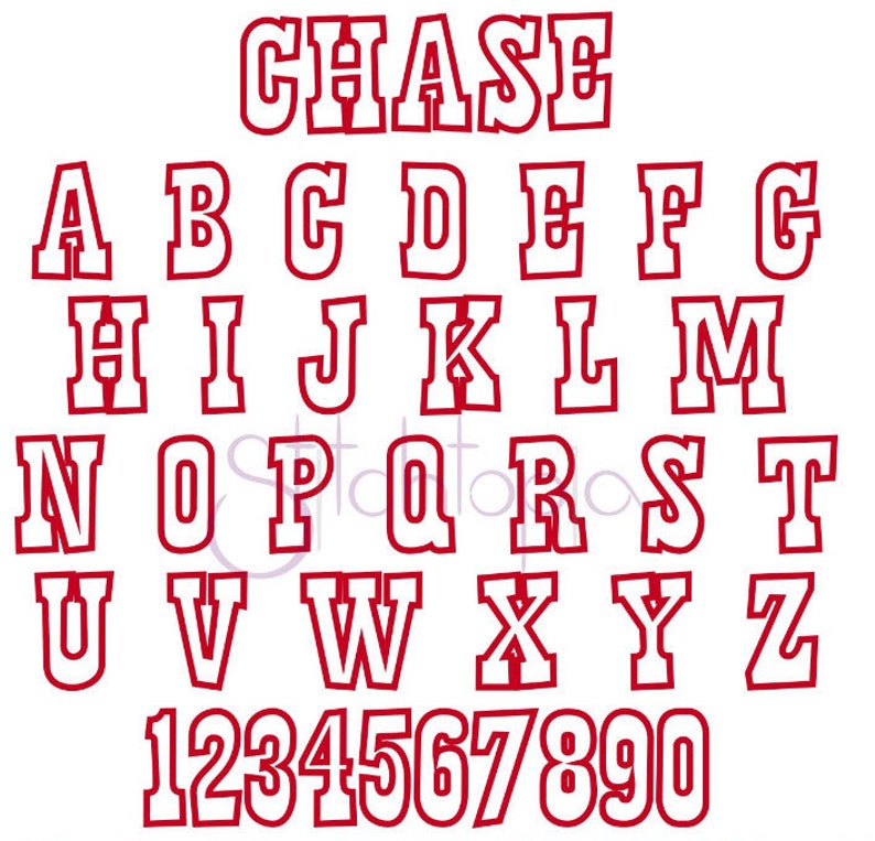 Fun Block Comic Varsity Chase Font Glitter Sparkle Letter Patch - Iron ...