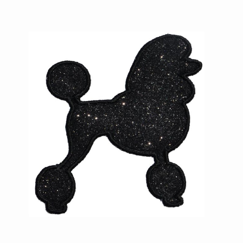 Poodle Applique - Etsy