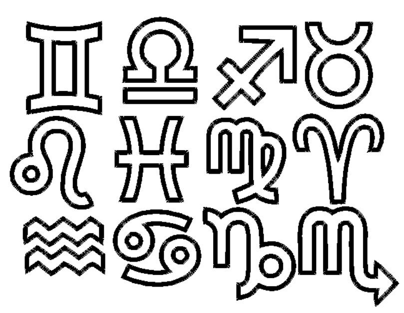 Horoscope Zodiac Glitter Sparkle Letter Patch Iron or Sew on - Etsy