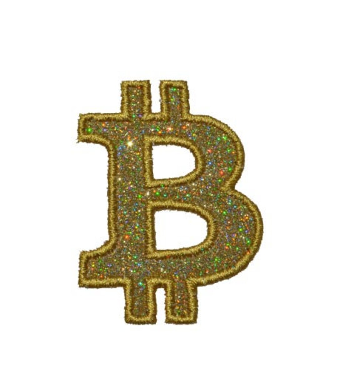 Bitcoin Bit Coin Crypto Currency Symbol Sign 2.5 Inch Sparkle - Etsy